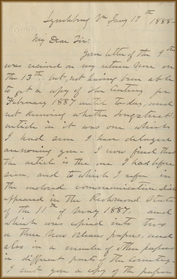 A Look through The Samuel Richey Collection of the Southern Confederacy ...